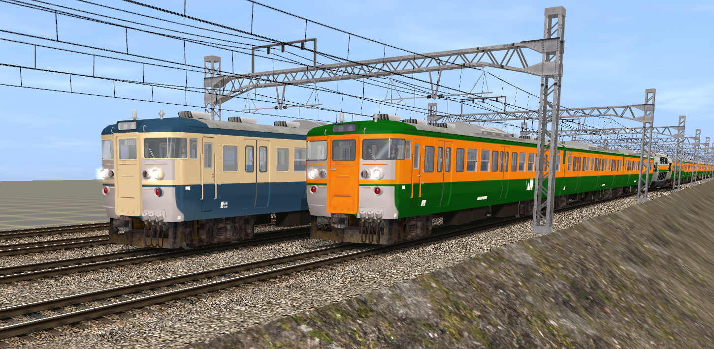 JR East 113 Series - "Iron Mask" cars - Socimi