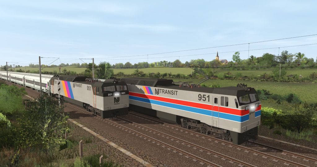NJT GE E60 electric locomotives - Socimi