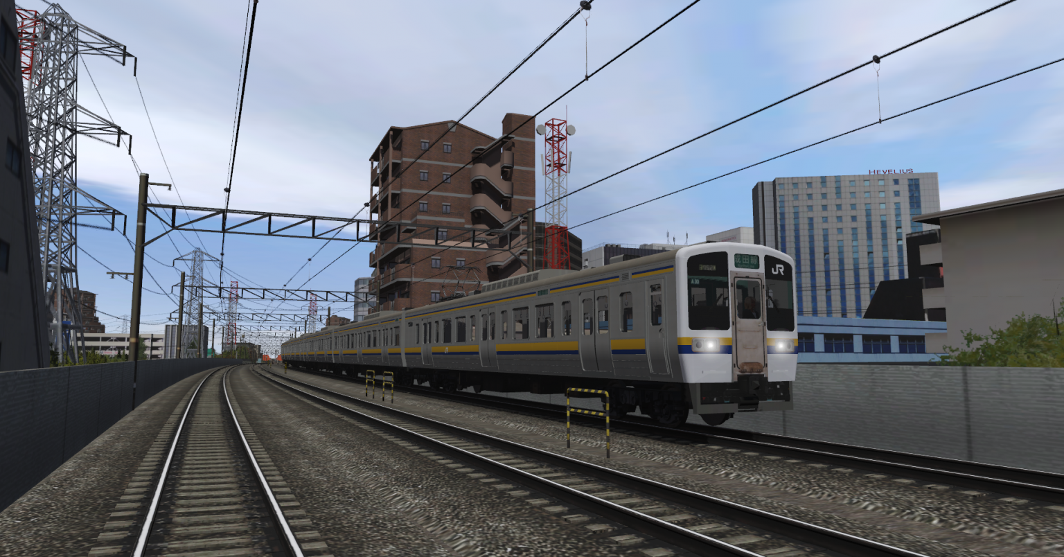 JR East 211-3000 Series - Boso Area Livery - Socimi
