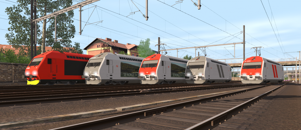 NSB Class EL18 Electric Locomotives - Socimi