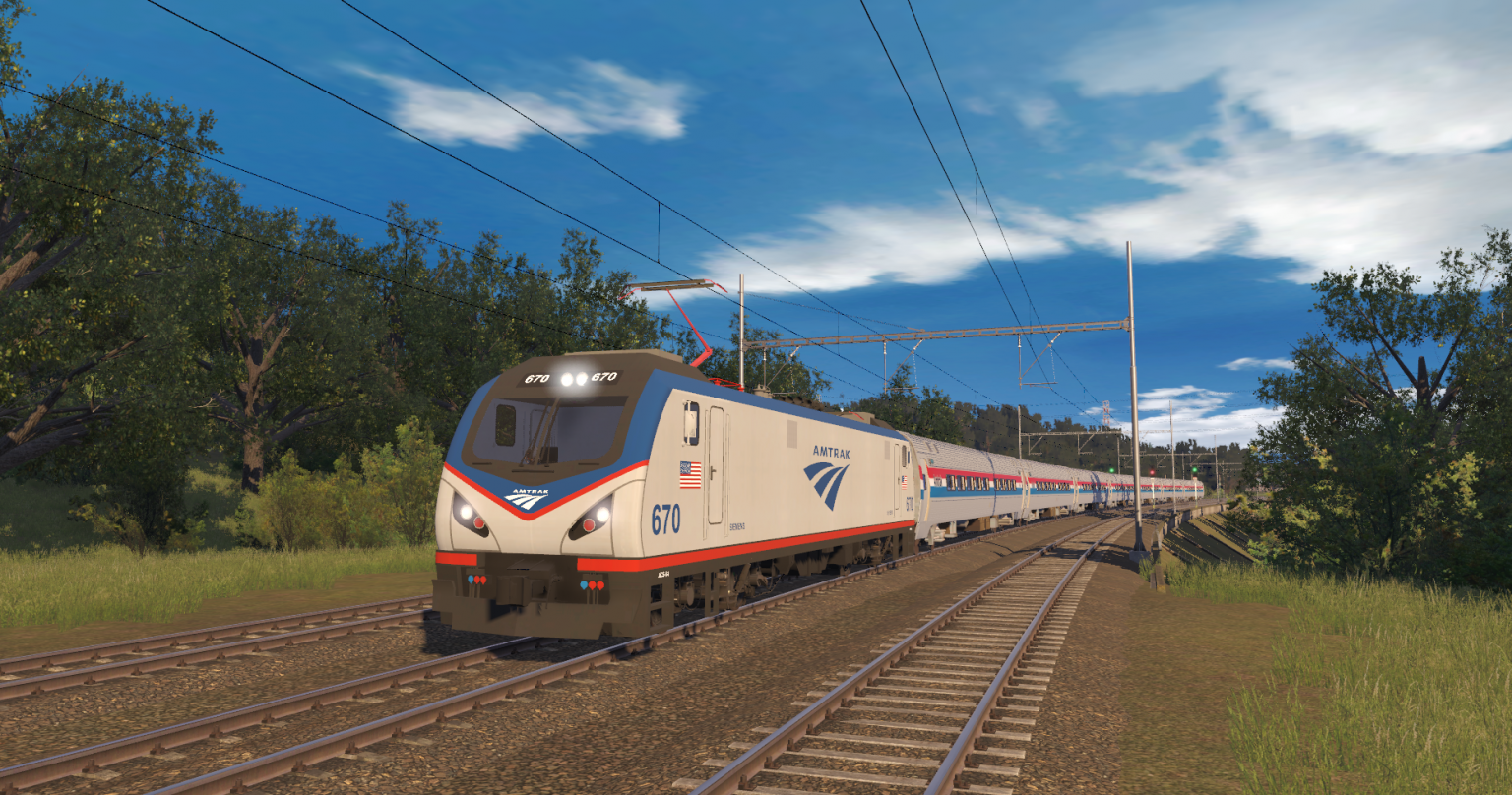 Amtrak ACS-64 Electric Locomotive - Socimi